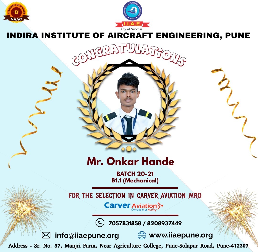 Indira Institute of Aircraft Engineering, Pune