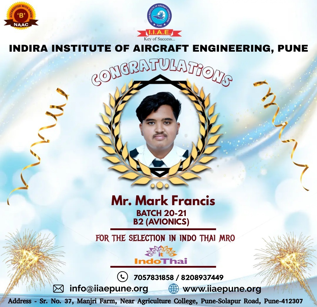 Indira Institute of Aircraft Engineering, Pune
