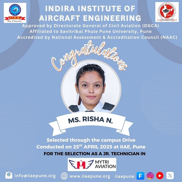 Indira Institute of Aircraft Engineering, Pune