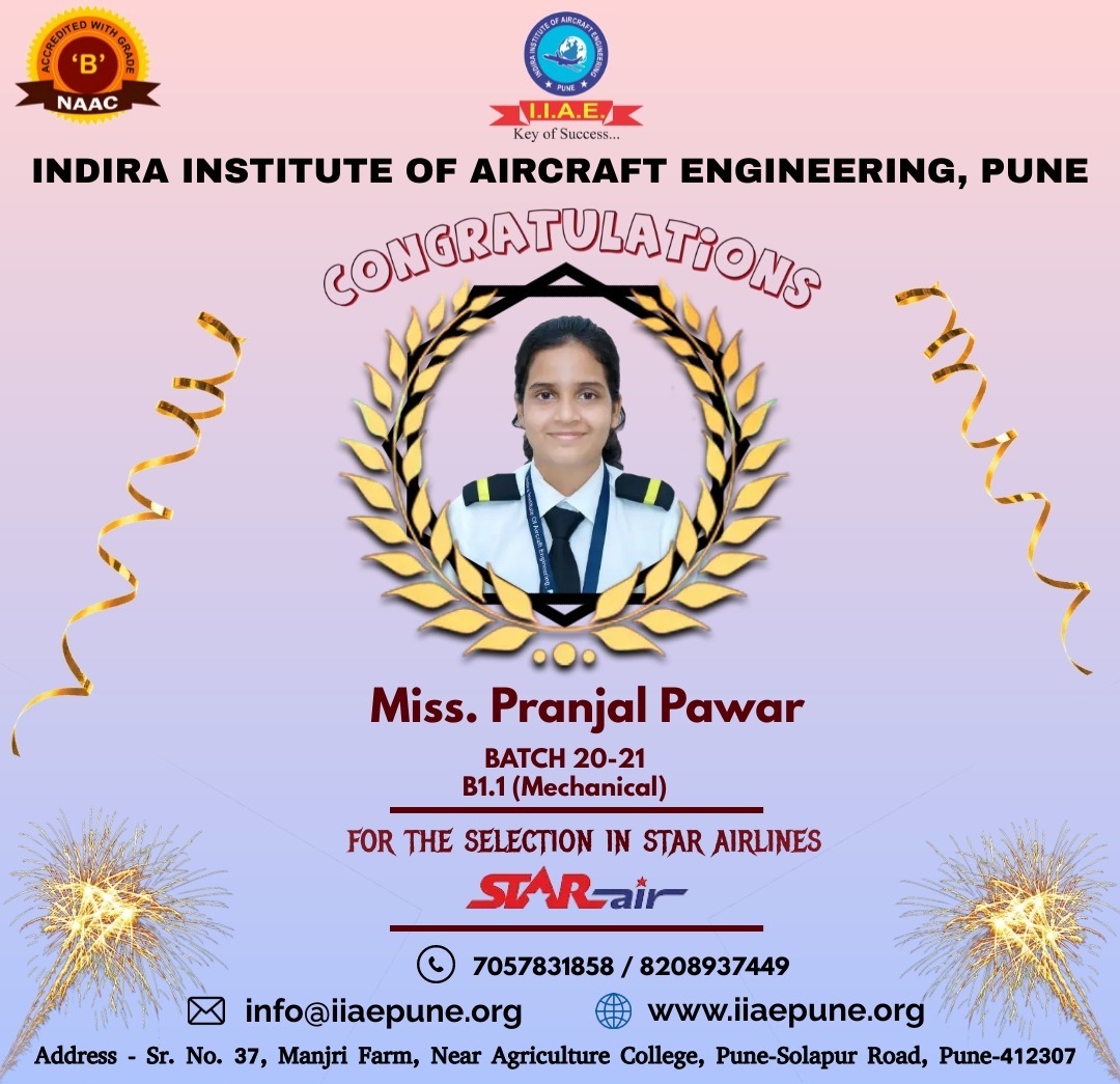 Indira Institute of Aircraft Engineering, Pune