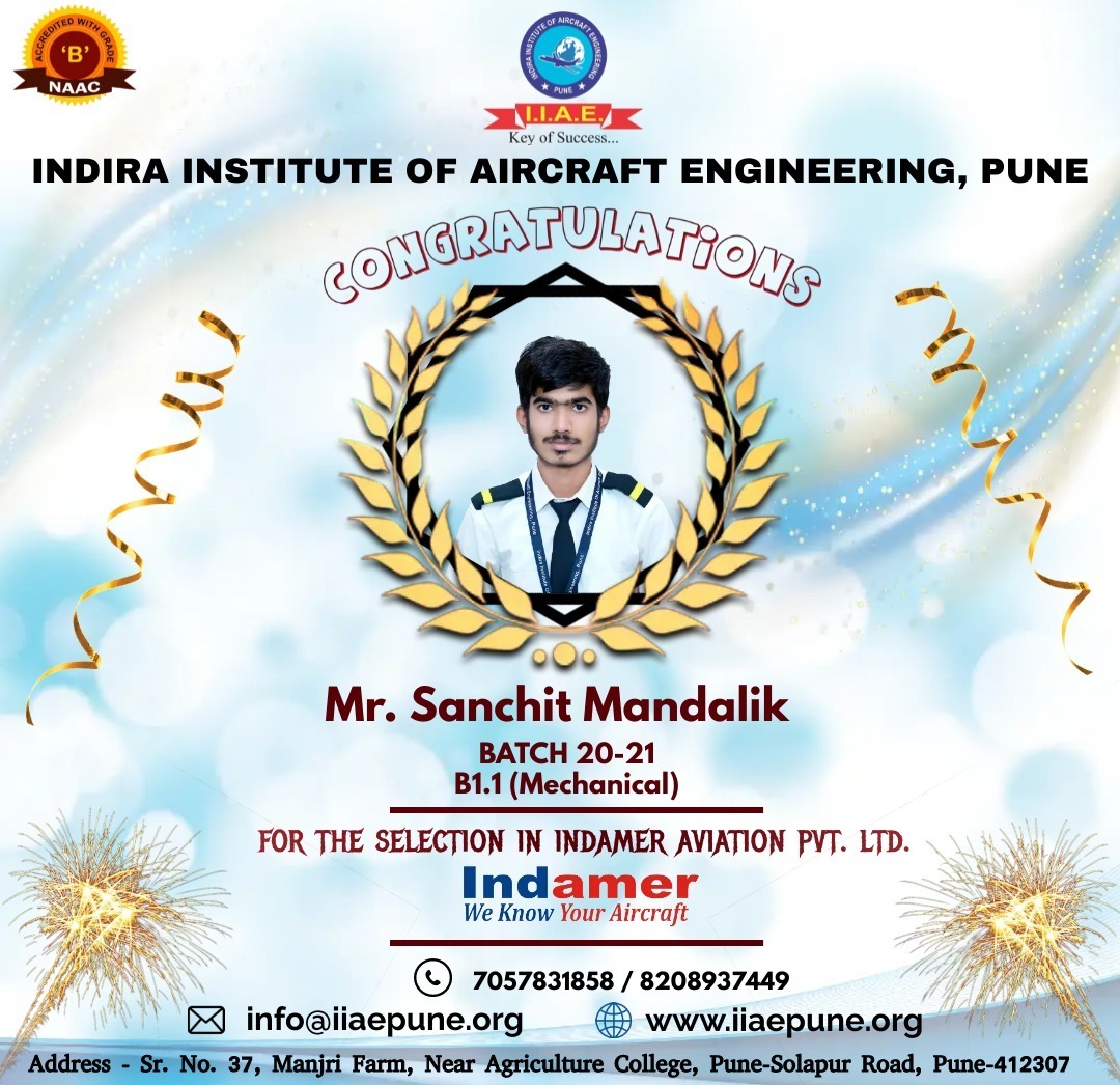 Indira Institute of Aircraft Engineering, Pune