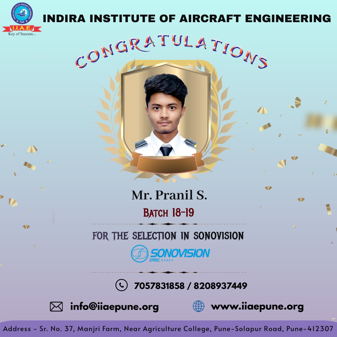 Indira Institute of Aircraft Engineering, Pune