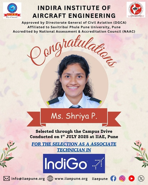 Indira Institute of Aircraft Engineering, Pune